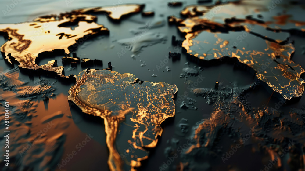Animated global map of oil demand shifts, with emerging markets and ...