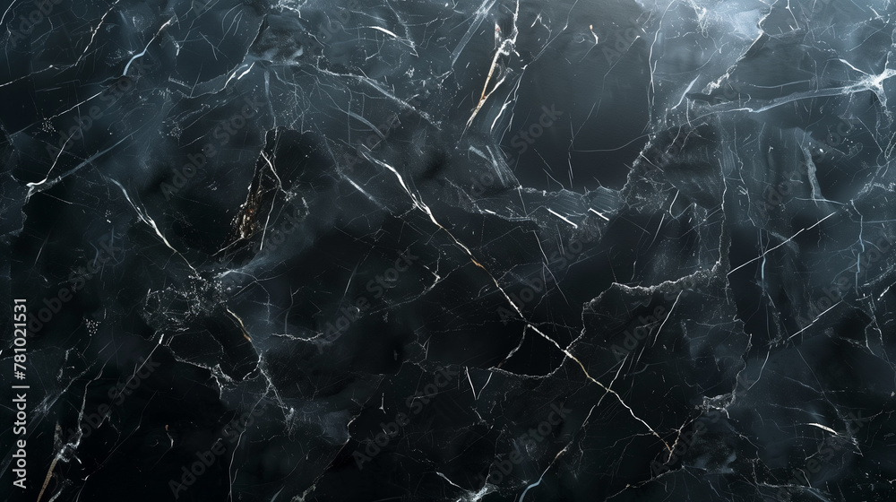 Luxury black marble illustration, horizontal elegant modern banner ...