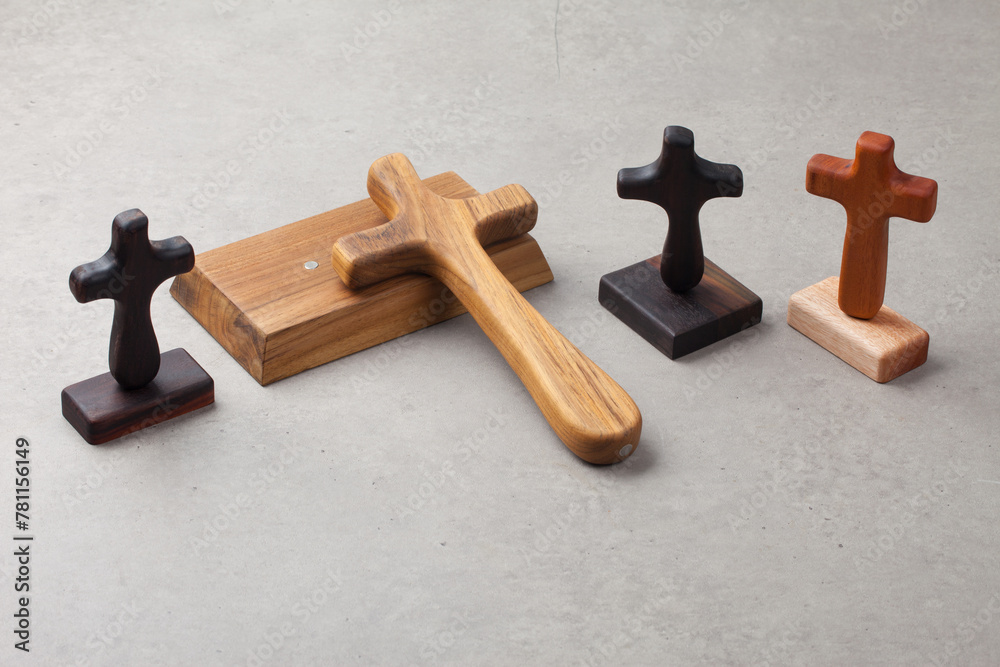 A mark in the shape of the letter ‘十’ symbolizing Christians. It ...