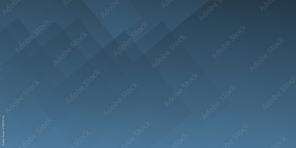 Abstract blue color triangle and square shape in modern pattern ...