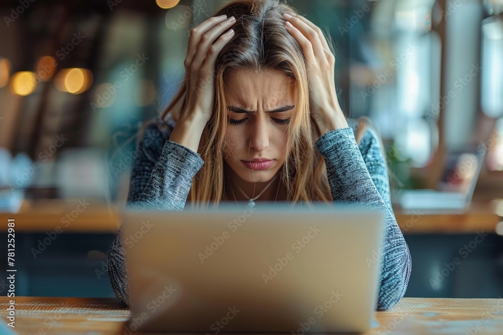 Consider the impact of technology on mental health and wellbeing Stock ...