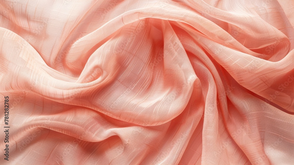 linen fabric background, linen texture, color of the year PANTONE 13 ...