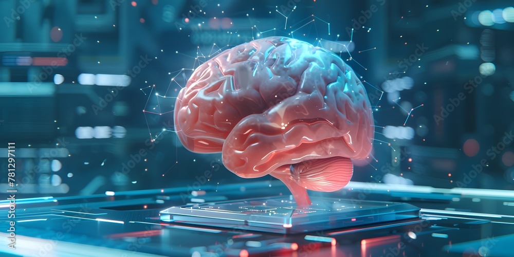 Explore the intricate details of human brain function with a cutting ...