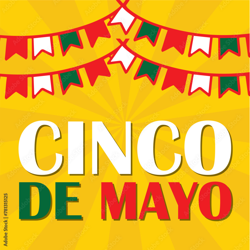 Mexican papel picado paper cut holiday flags and banners. Day of the ...