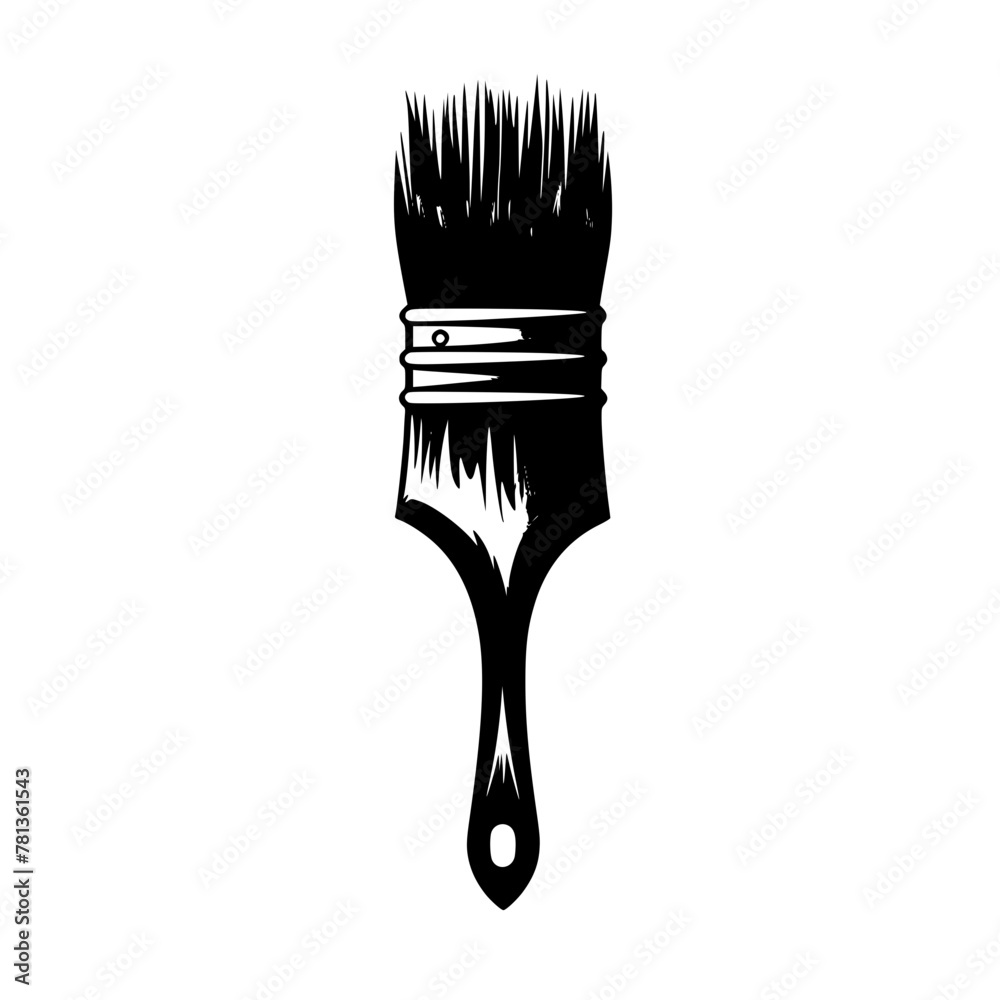 Vetor de Paintbrush SVG, Paint Brush Svg, Paint Dripping Brush Vector ...
