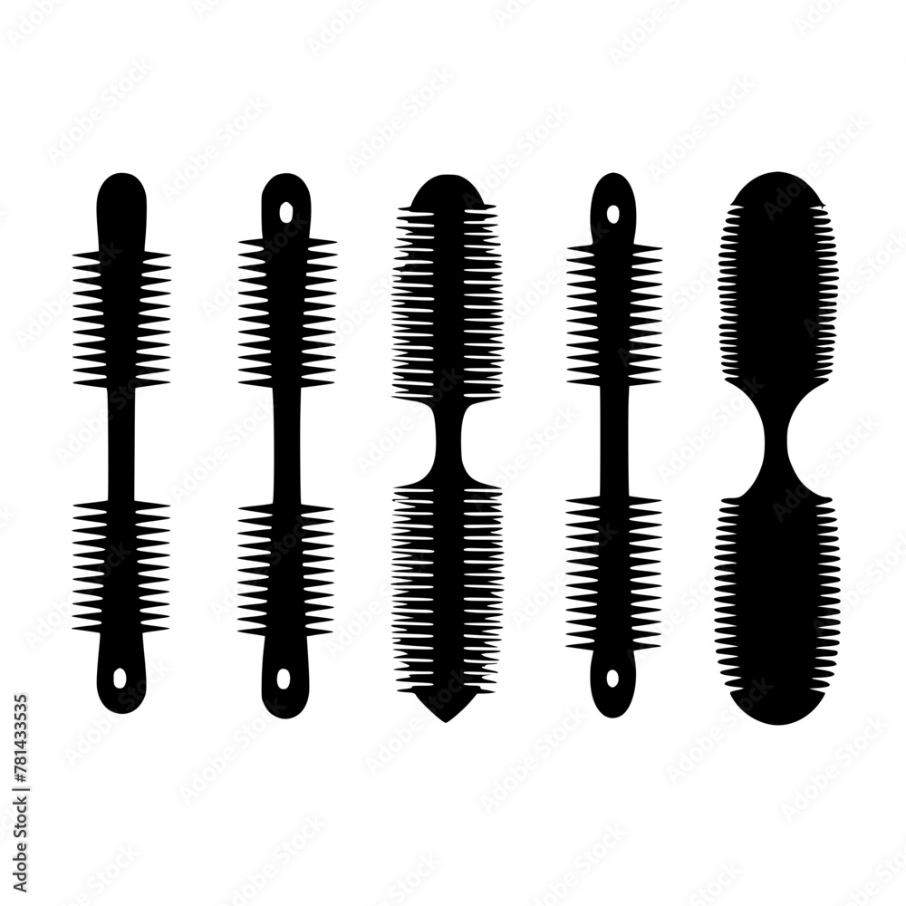 Hair Comb SVG Bundle, SVG files for Cricut, Hairdresser Tools Svg, Comb ...