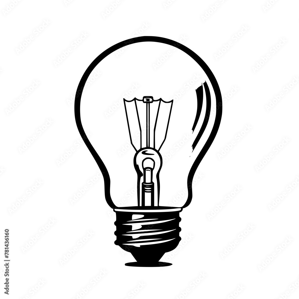 bulb svg, bulb vector, bulb illustration, lamp vector, light, lamp ...