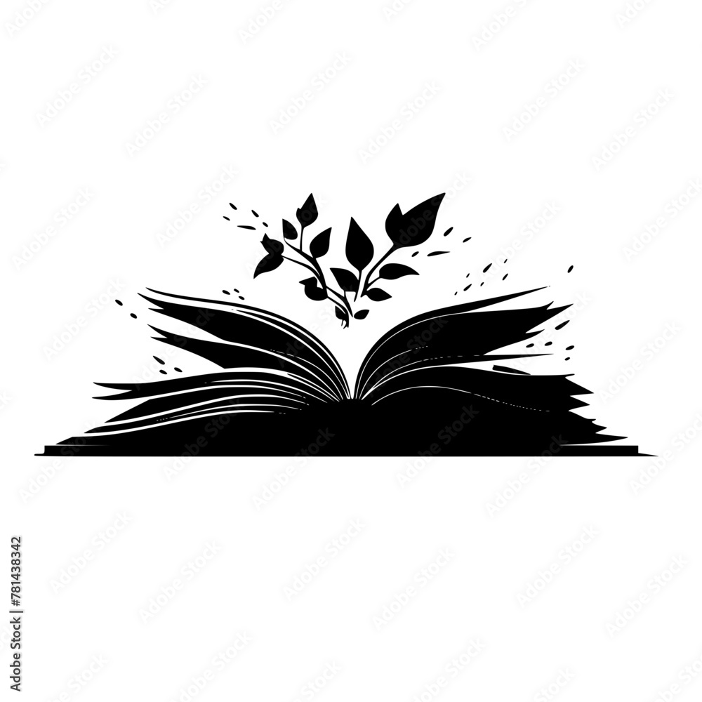 Book SVG Bundle, Book PNG Bundle, Book Clipart, Book Silhouette, Book ...