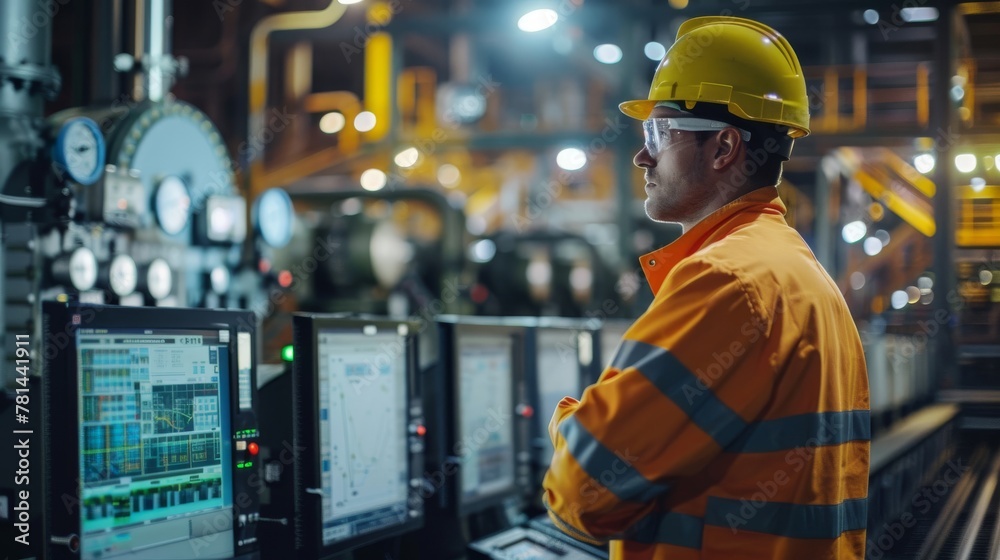 Engineers analyze real-time data to identify opportunities for process ...