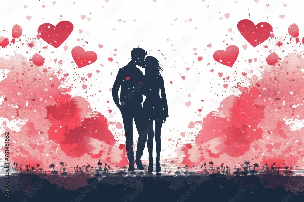 Artistic Representation of Romantic Roles: A Vibrant Collection of ...