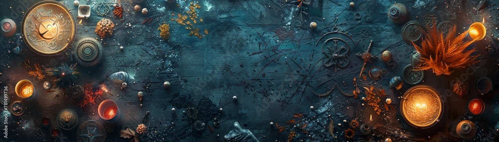 the mystical world of curses and hexes to life with a top-down view ...