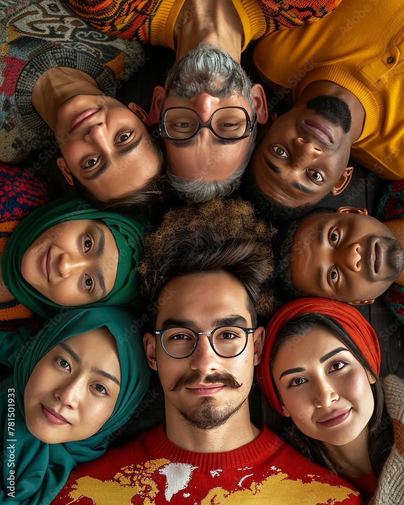 World Population Day Showcase diverse faces reflecting unity and global ...