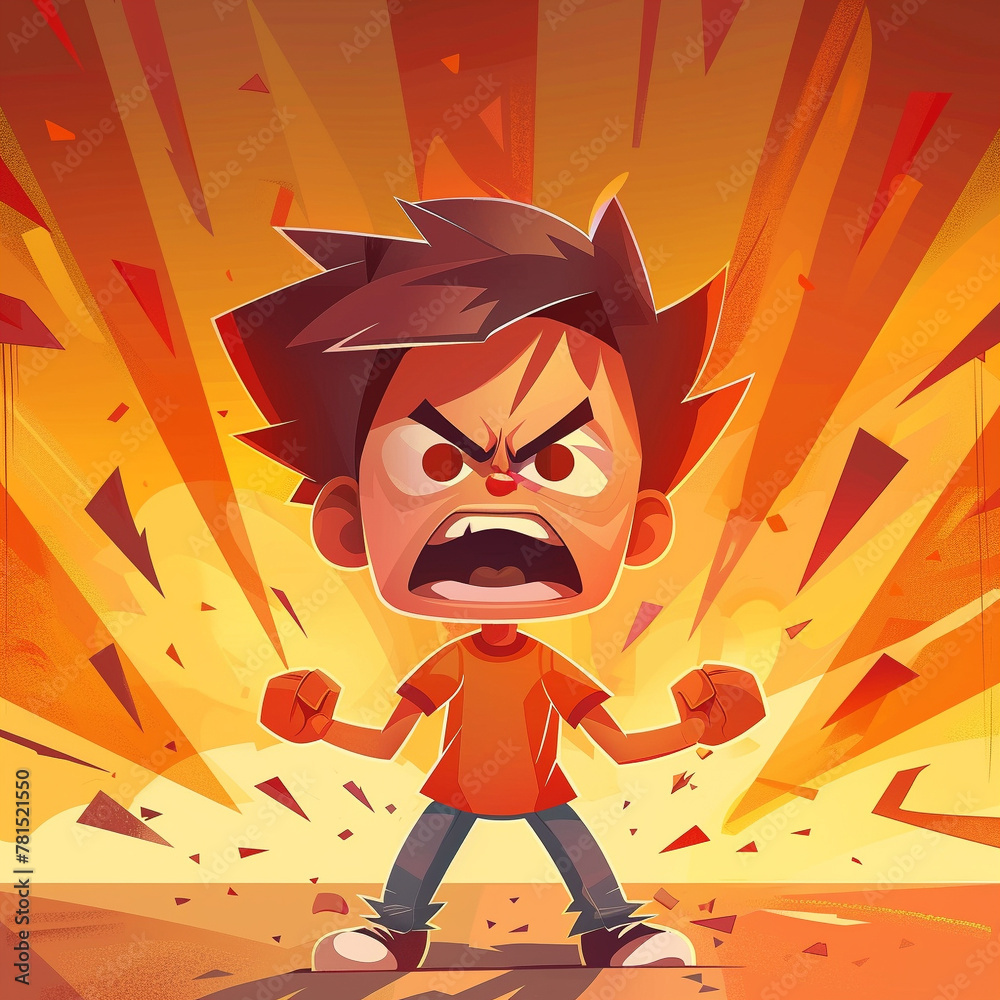 An illustration that captures the strength and energy of this complex ...