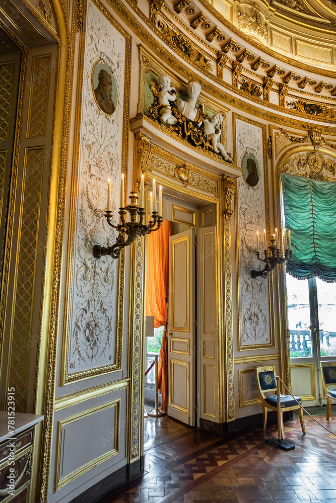 Interior of Palace of Legion of Honor (Palais de la Legion d'Honneur ...