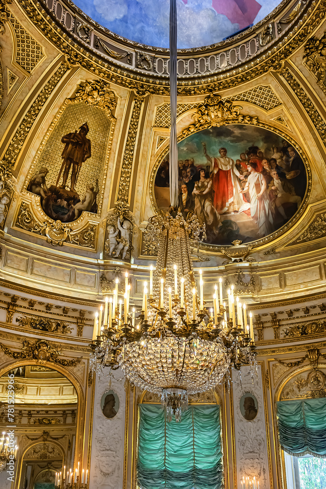 Interior of Palace of Legion of Honor (Palais de la Legion d'Honneur ...