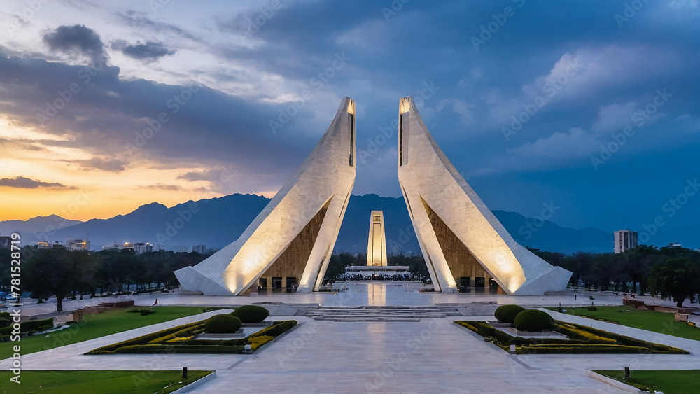 Tehran, Iran, August 27, 2019: Tehran, Iran, View of the Azad Tower ...