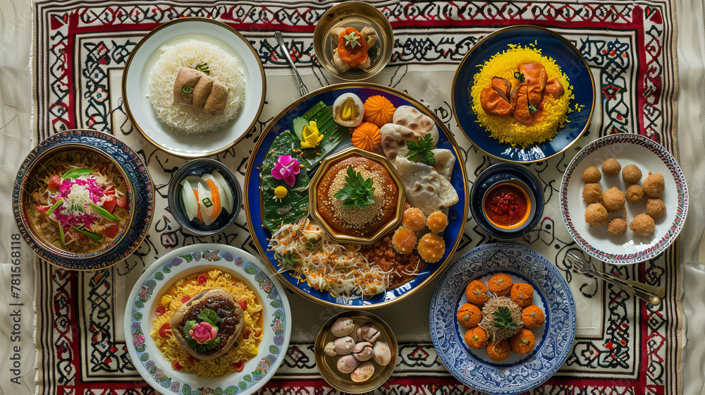 Arabic Cuisine: Middle Eastern traditional lunch. It's also Ramadan ...