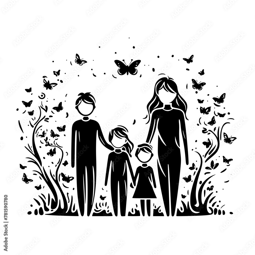 Stick Family Svg Bundle, Stick Family clipart, Stick Family cut files ...