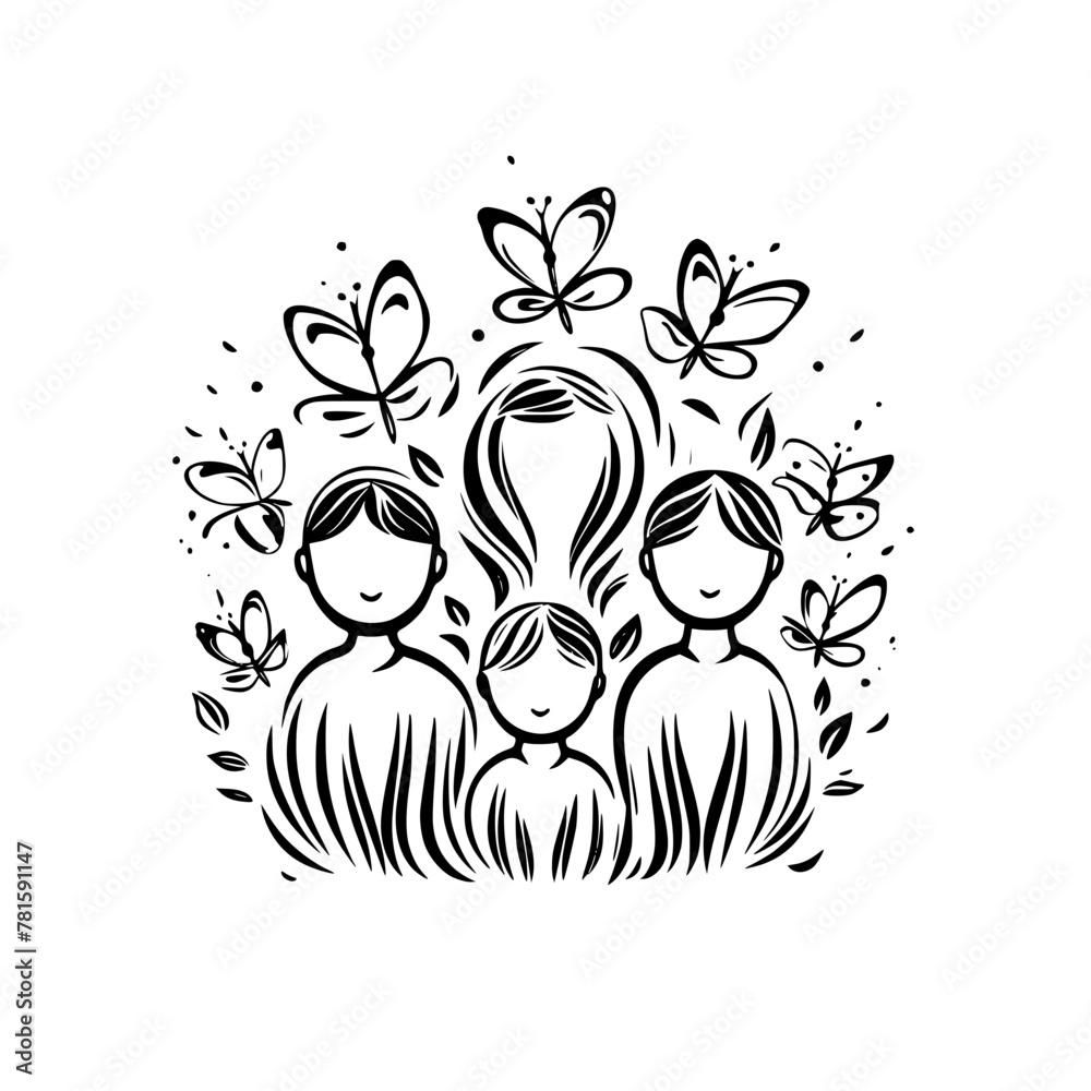 Stick Family Svg Bundle, Stick Family clipart, Stick Family cut files ...