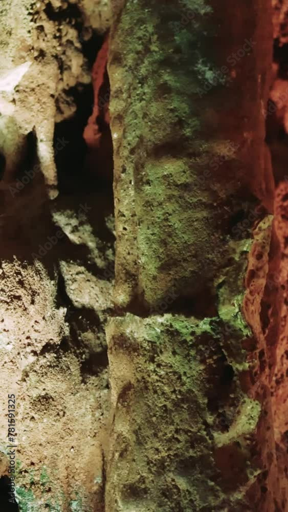 Explore underground cave, geology at its best with vibrant stalagmites ...