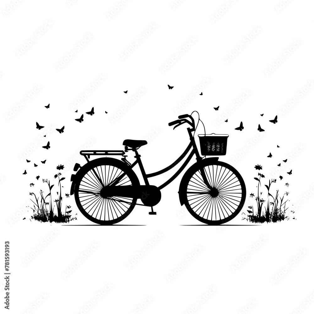 Bicycle SVG, Bike SVG, Bicycle Cut File, Bike Cut File, Bicycle Vector ...