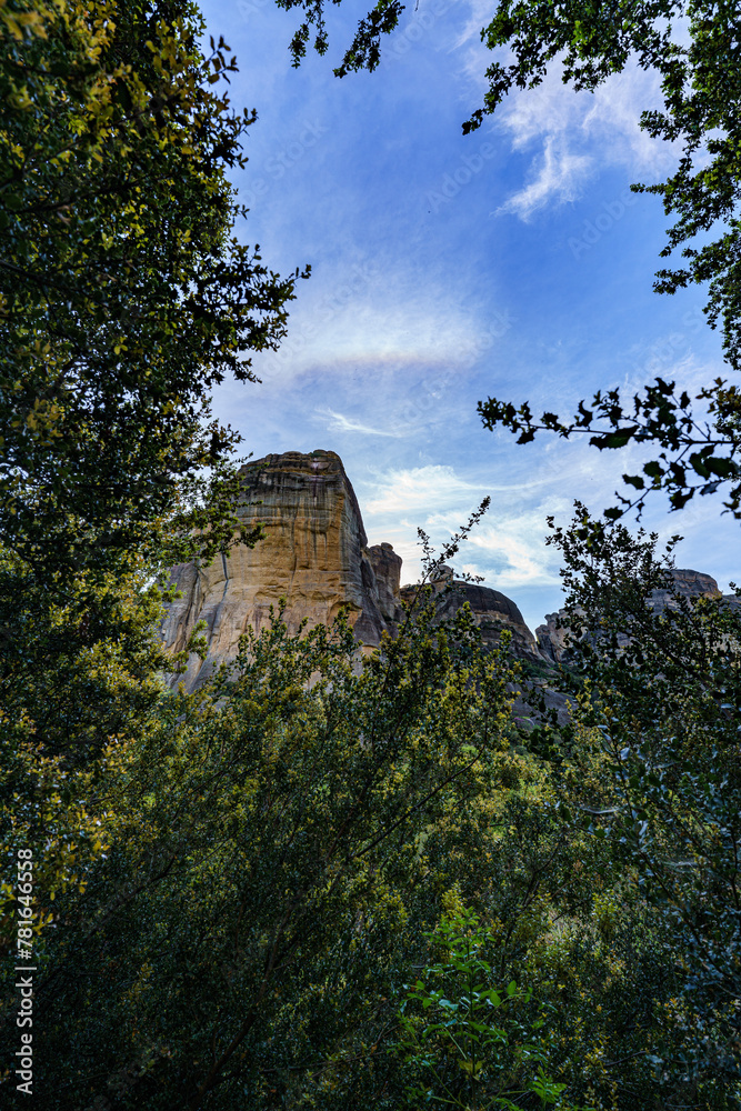 The Meteora is a rock formation in northwestern Greece, hosting one of ...