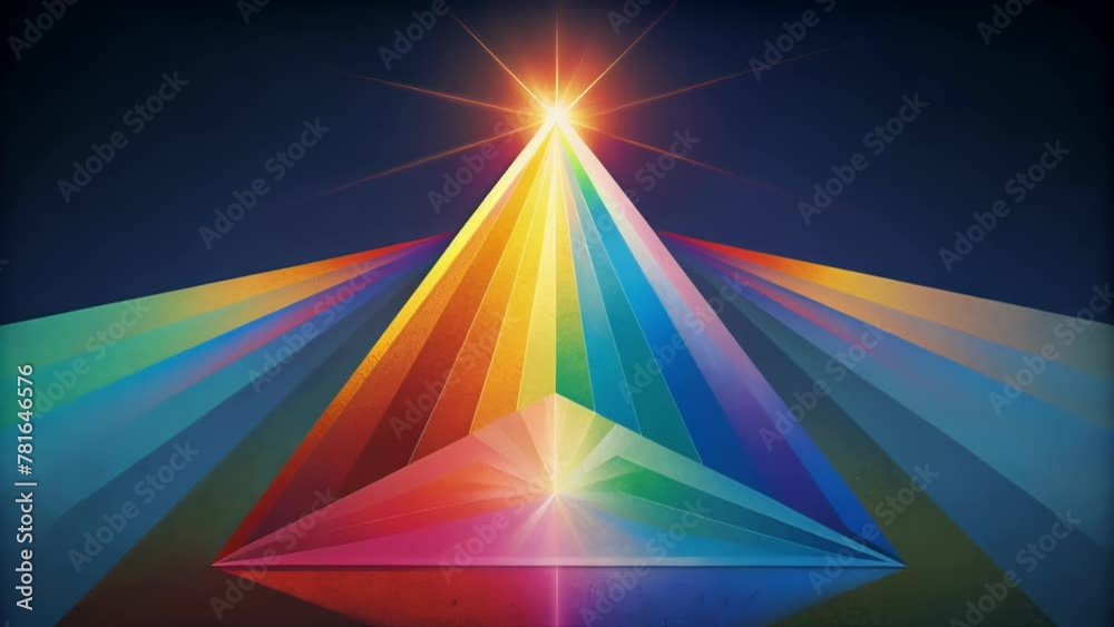 Just as a prism refracts light into a beautiful spectrum of colors the ...