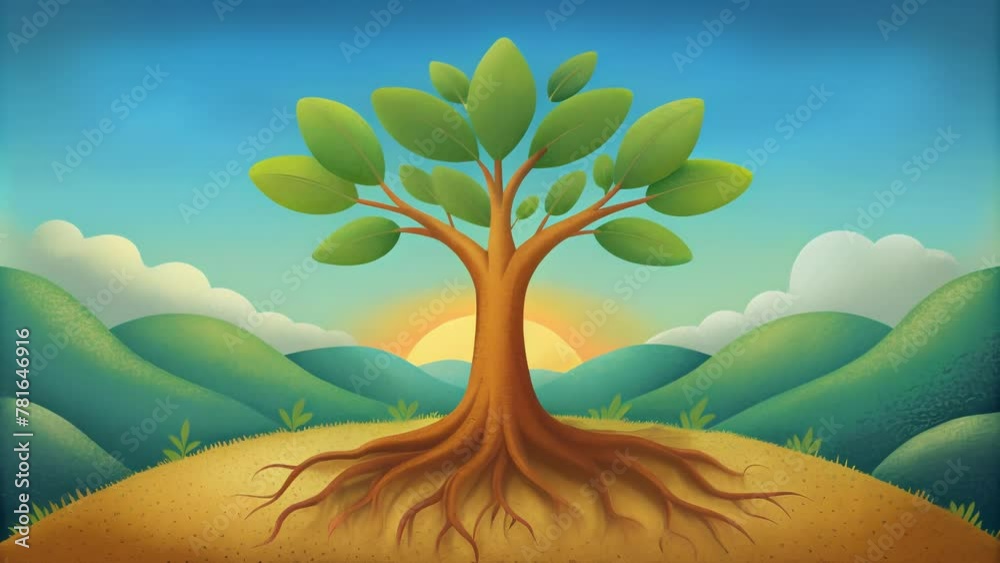 Just as a seed planted in fertile soil grows into a strong and fruitful ...