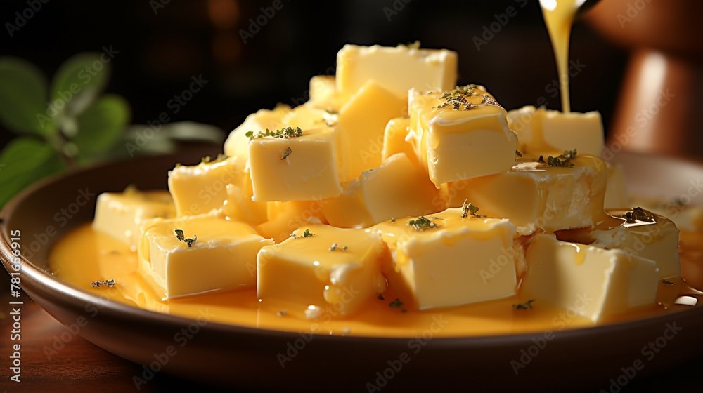 Wide traditional Indian food recipe banner mage, detailed closeup photo ...