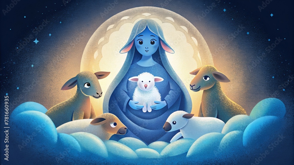 The Lamb of God As the baby Jesus lay in the manger He was surrounded ...