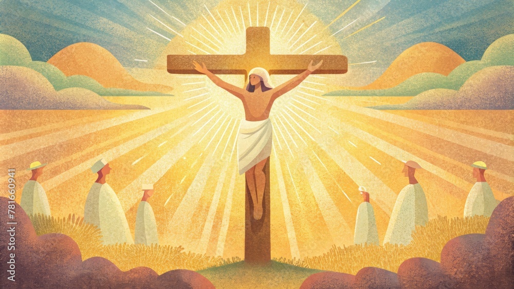 Jesus Crucifixion This ultimate act of obedience to Gods will is ...