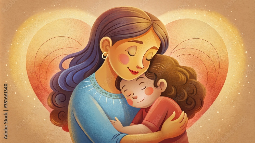 Just as a mother cares for her child with unconditional love and ...