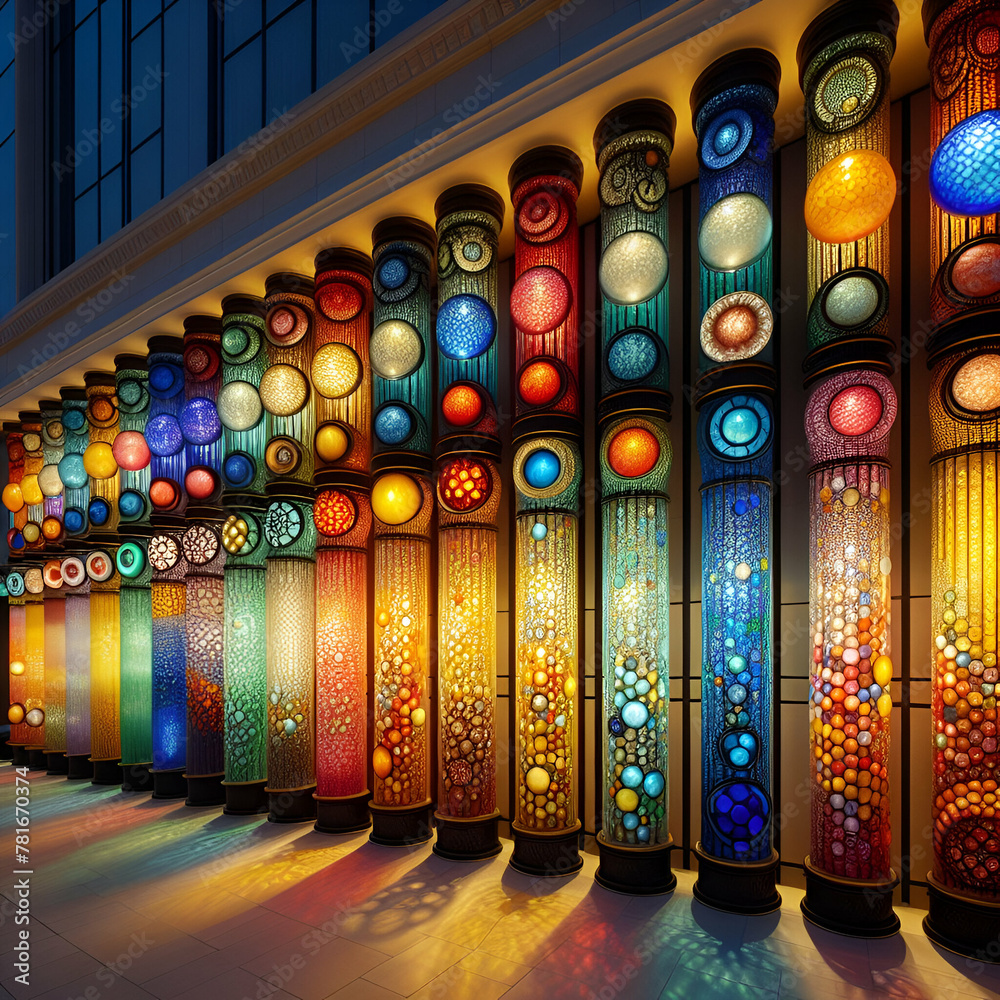 Mosaic Lit Cylinder, Turkish Floor, Arabic, Chinese Lamps, Lanterns ...
