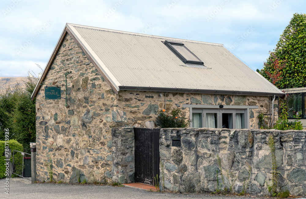 The Stable, a stone edifice from 1870, stands in Queenstown as a ...