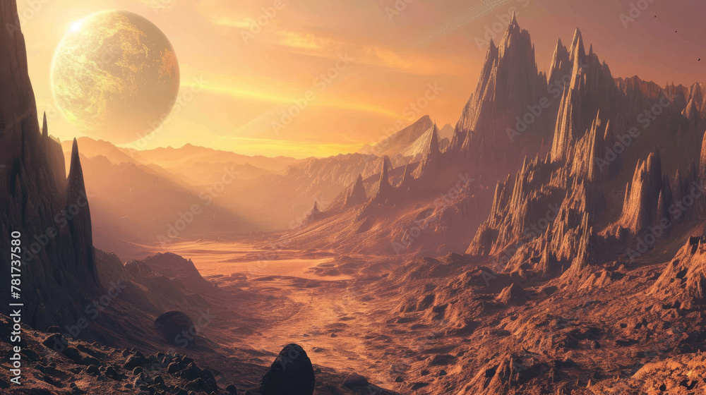 Cosmic Horizons: Exploring the Alien Majesty of an Extraterrestrial ...