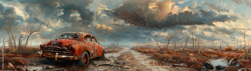 Lost in a post-apocalyptic wasteland, a lone survivor creates stunning ...