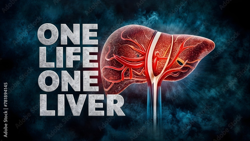 Liver Health Awareness: Illustrated Liver Anatomy for World Hepatitis ...