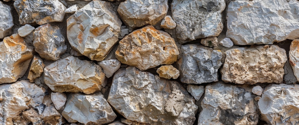 Stones and rocks on the wall. Stone background. Colorful stone wall ...
