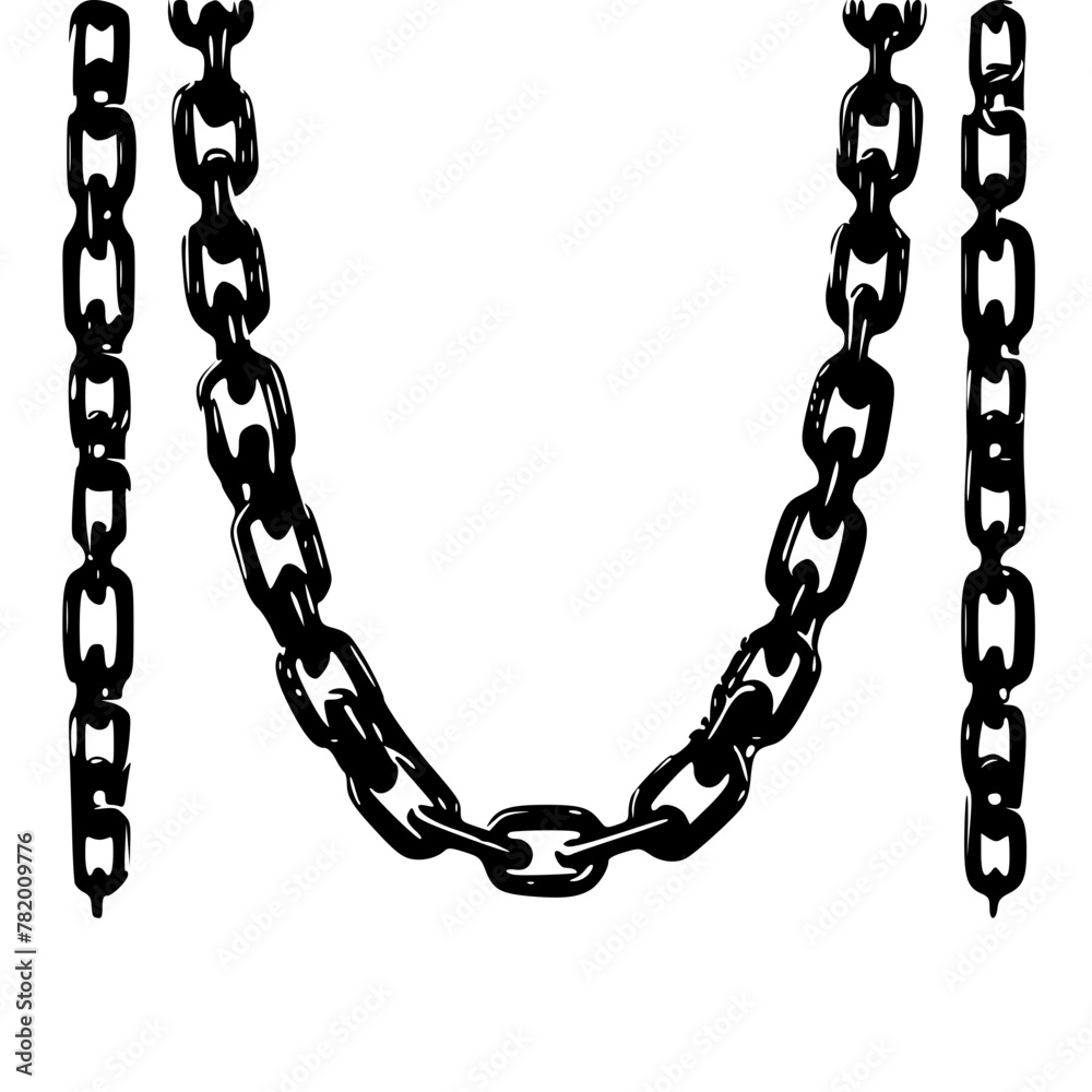 Chain SVG Bundle, Chain dxf, Chain png, Chain eps, Chain vector, Chain ...