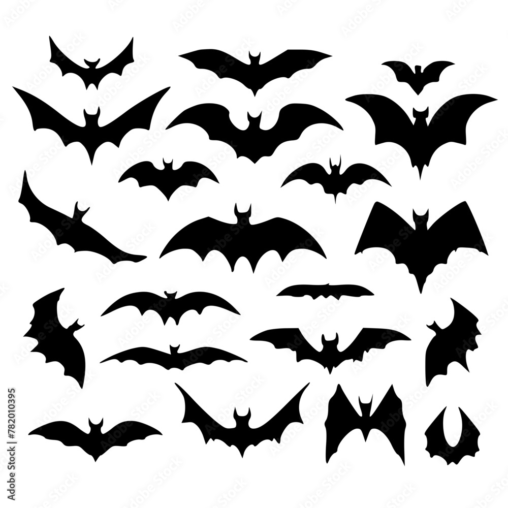 Halloween Bats SVG, Bats Bundle Svg, Bats Clipart, Bats Cut Files For ...