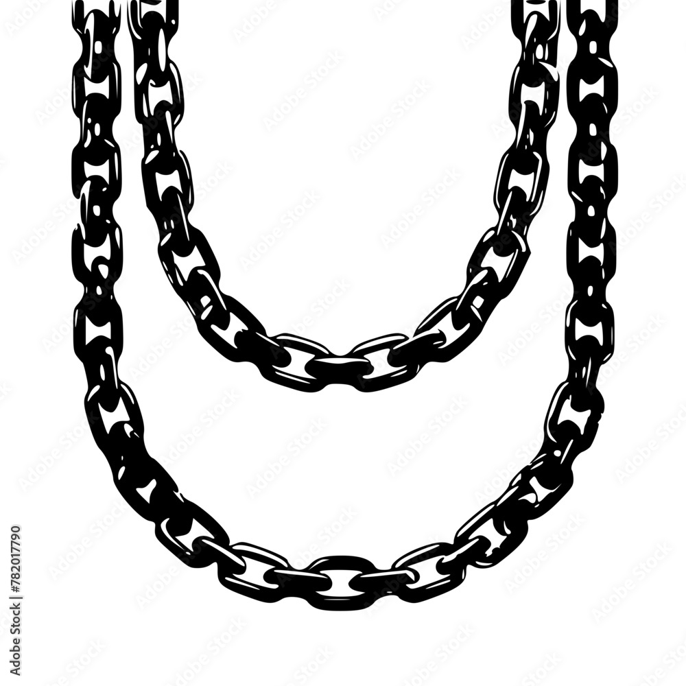 Chain SVG Bundle, Chain dxf, Chain png, Chain eps, Chain vector, Chain ...