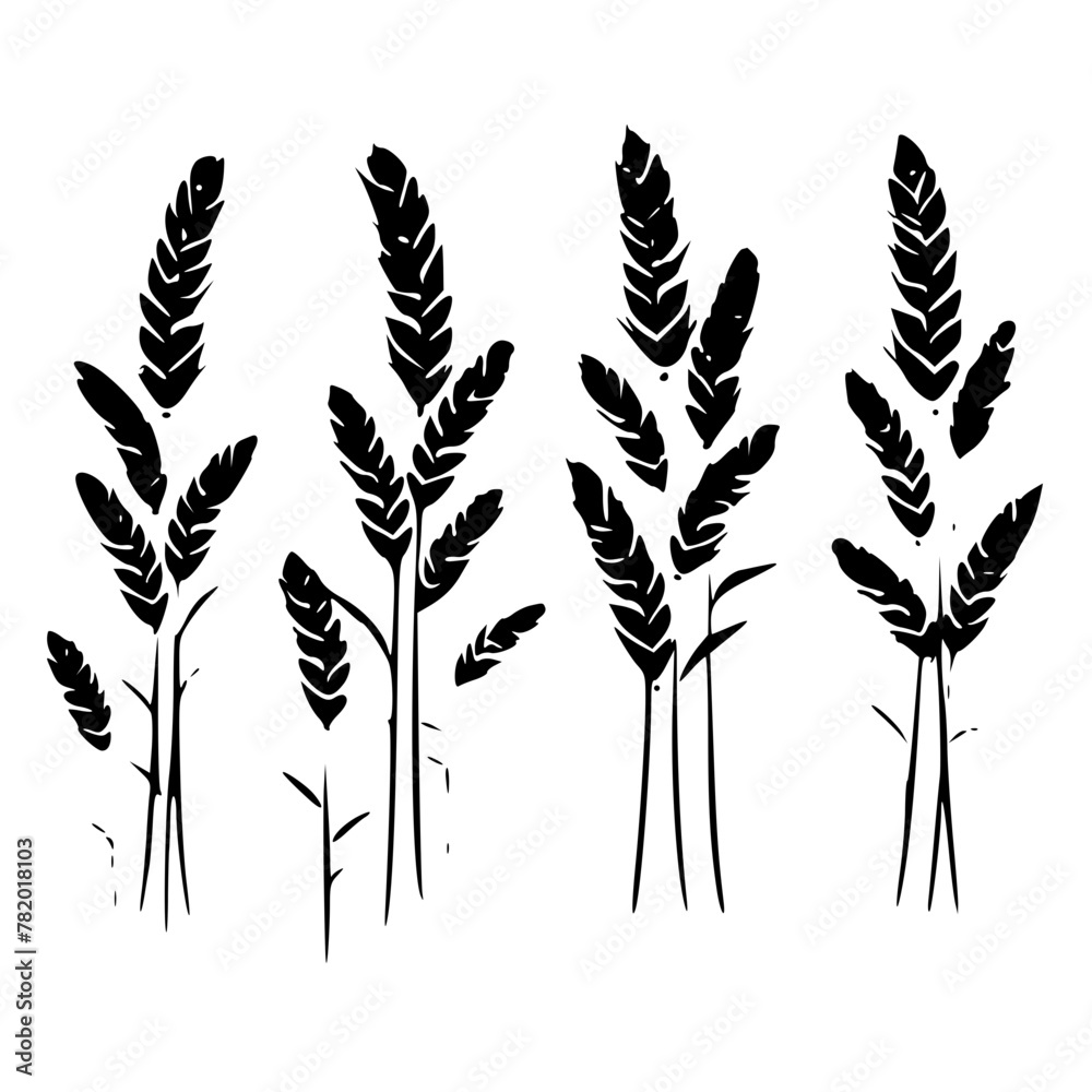 Wheat SVG designs, Wheat logo, Wheat vector, Wheat Field png, Wheat ...