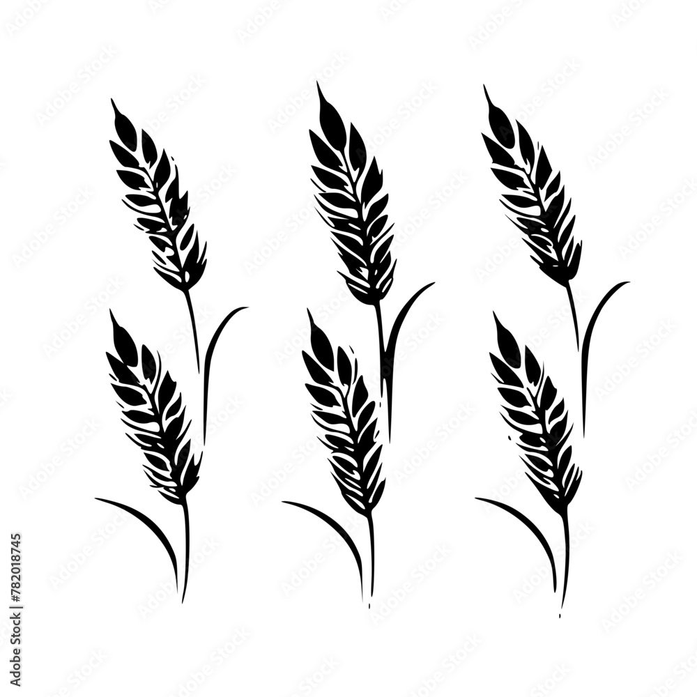 Wheat SVG designs, Wheat logo, Wheat vector, Wheat Field png, Wheat ...