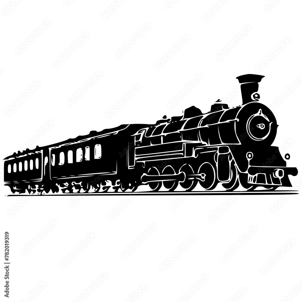 locomotive cut file, kids clipart, choo choo svg, train svg bundle ...