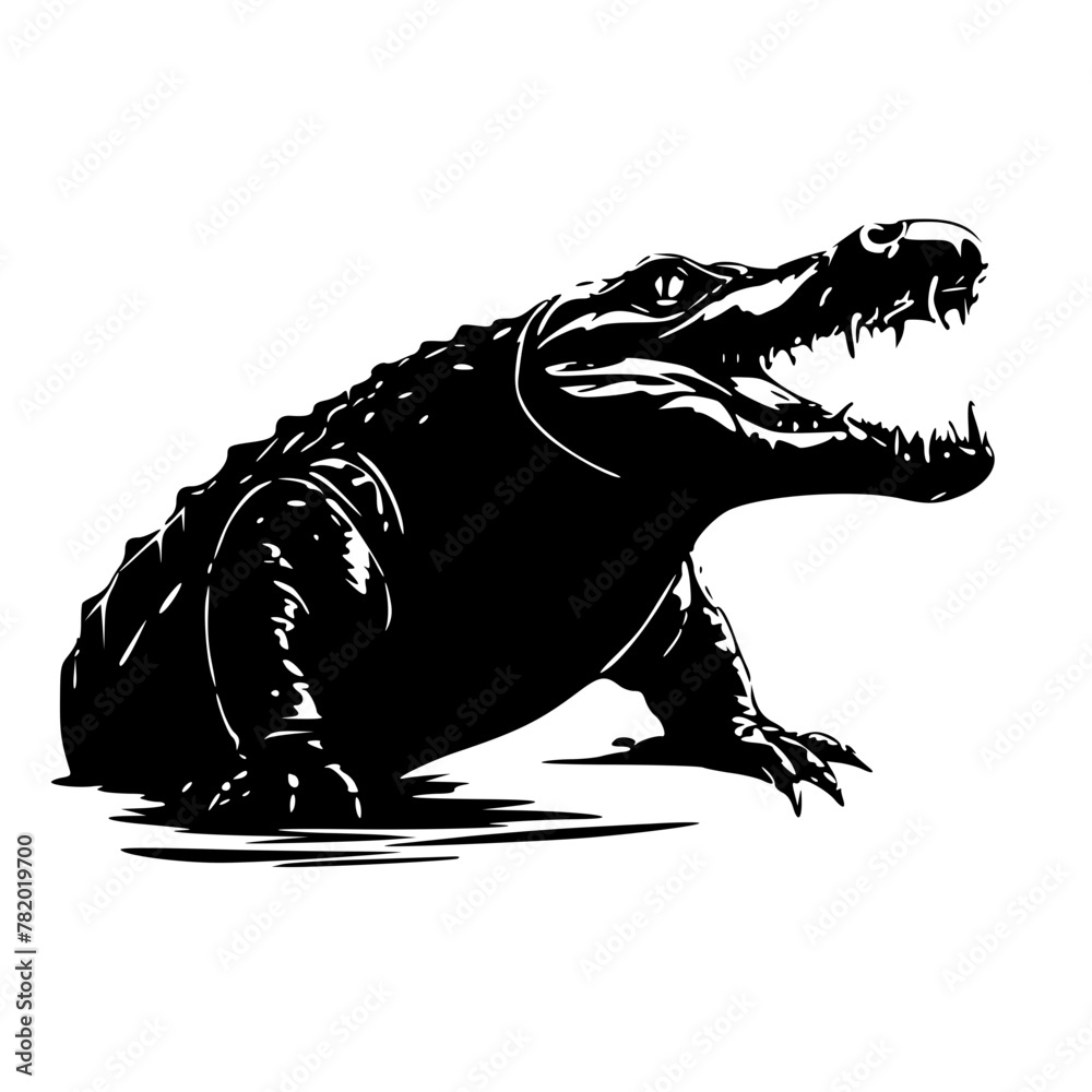 Alligator SVG Bundle, Reptile svg, Alligator dxf, Alligator png ...