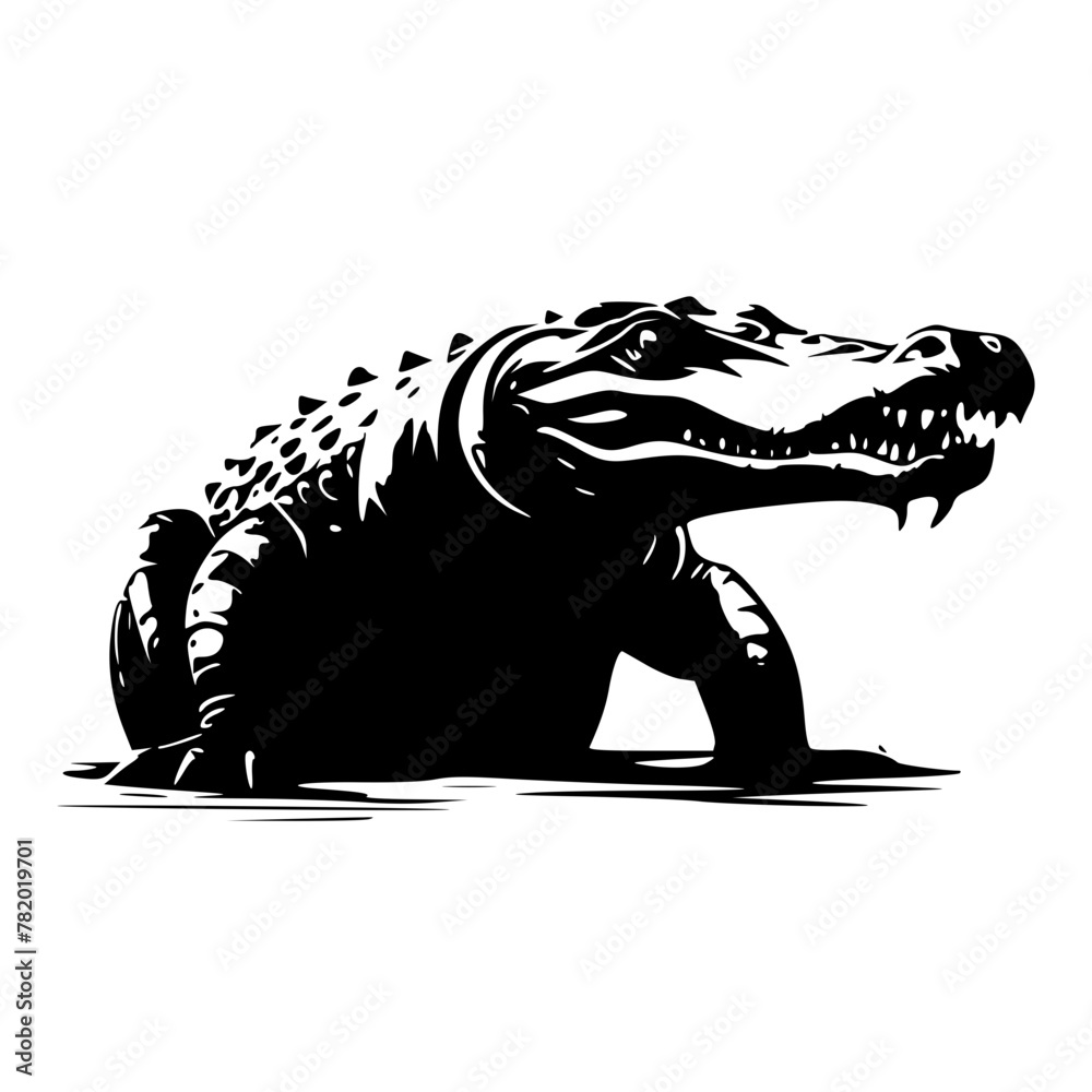 Alligator SVG Bundle, Reptile svg, Alligator dxf, Alligator png ...