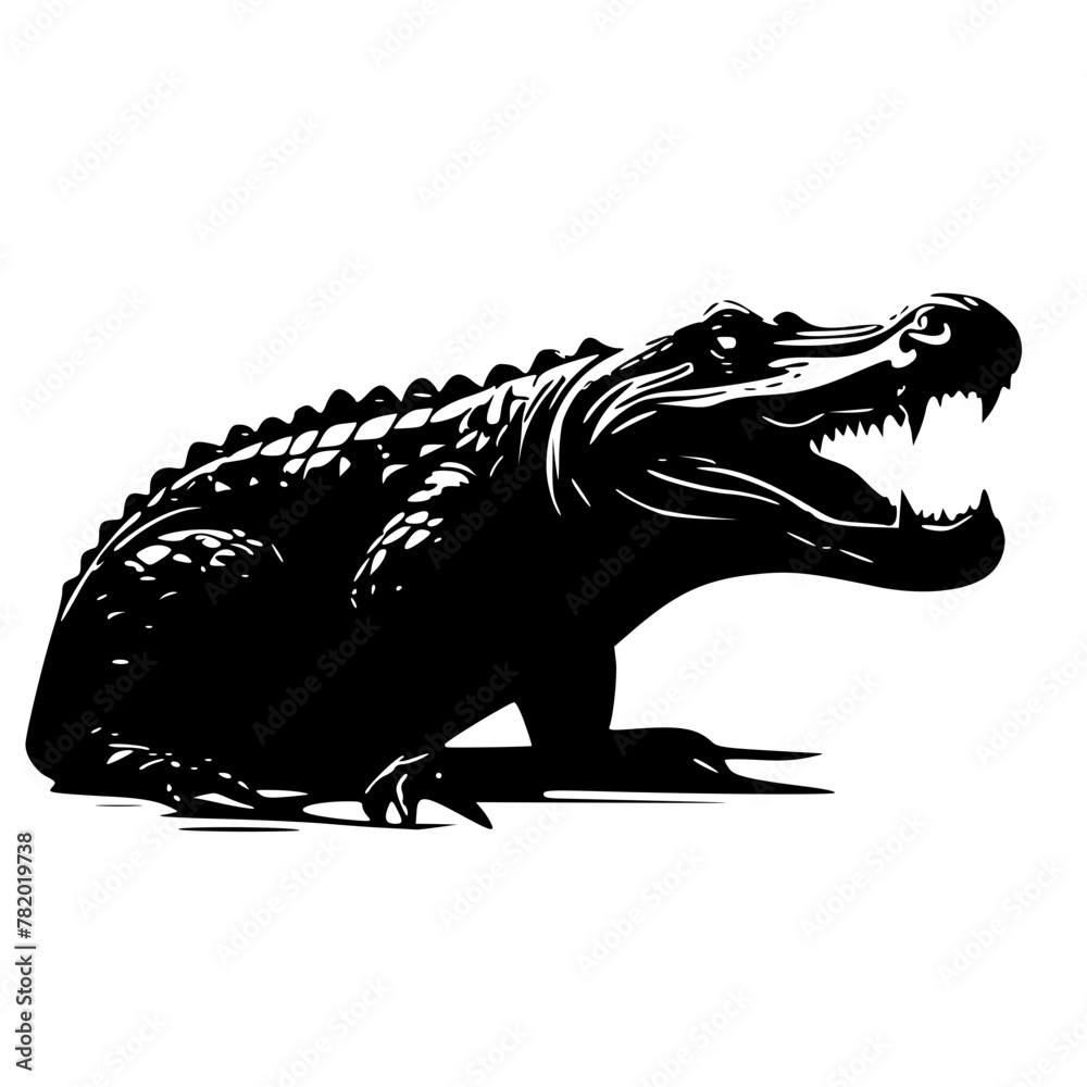 Alligator SVG Bundle, Reptile svg, Alligator dxf, Alligator png ...