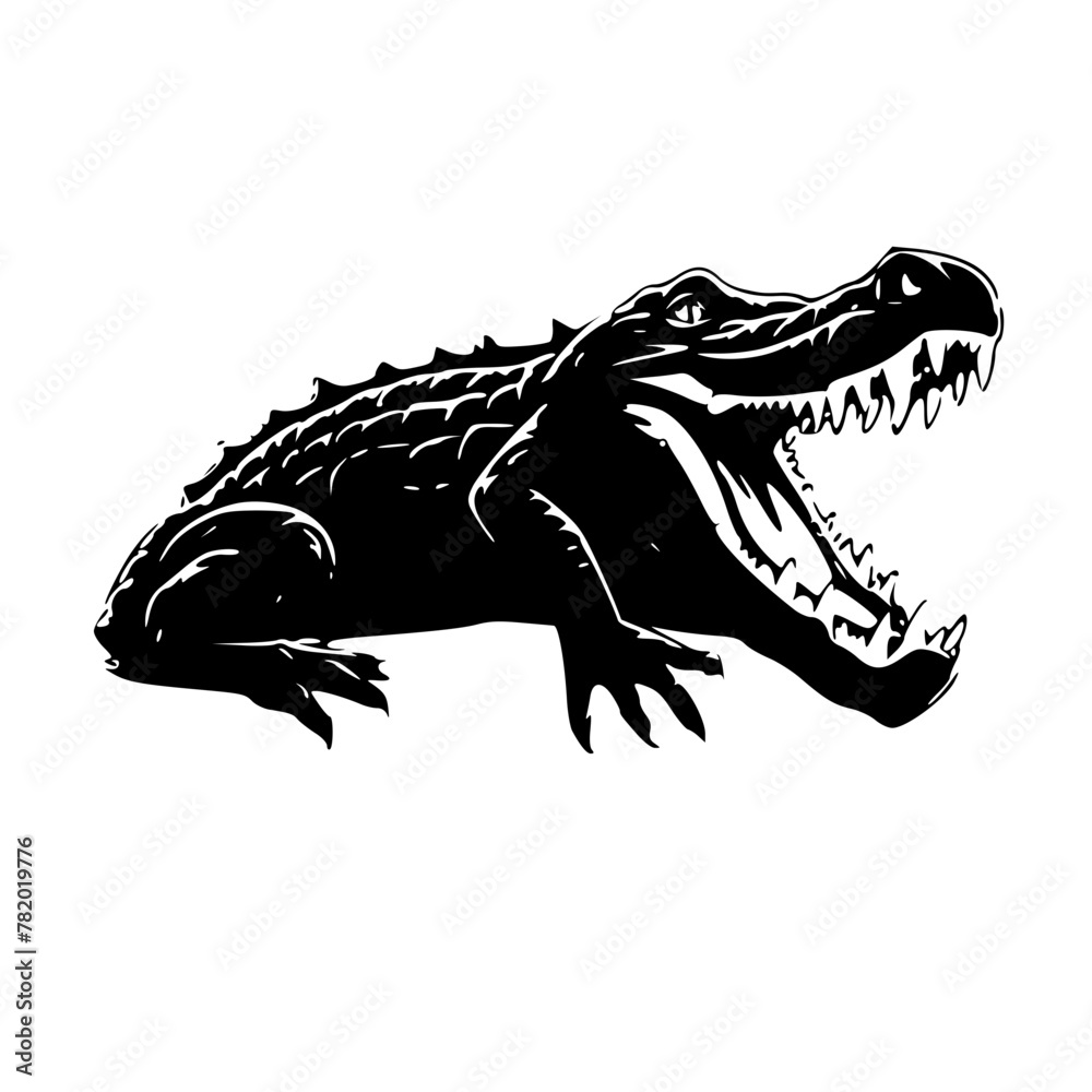 Alligator SVG Bundle, Reptile svg, Alligator dxf, Alligator png ...