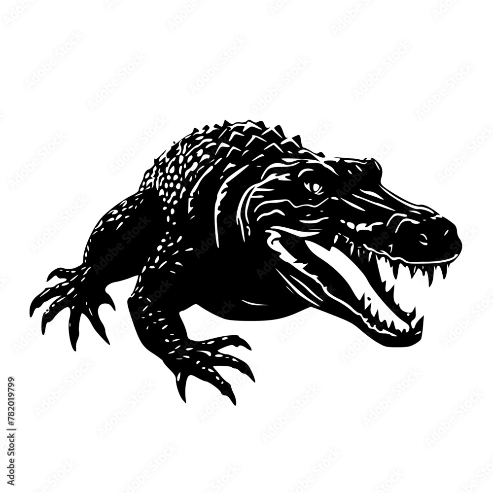 Alligator SVG Bundle, Reptile svg, Alligator dxf, Alligator png ...