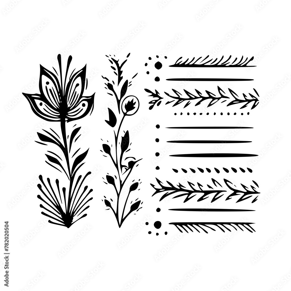 Text Frame Monograms Svg Bundle, Floral Frames, Frame Svg, Border Svg ...